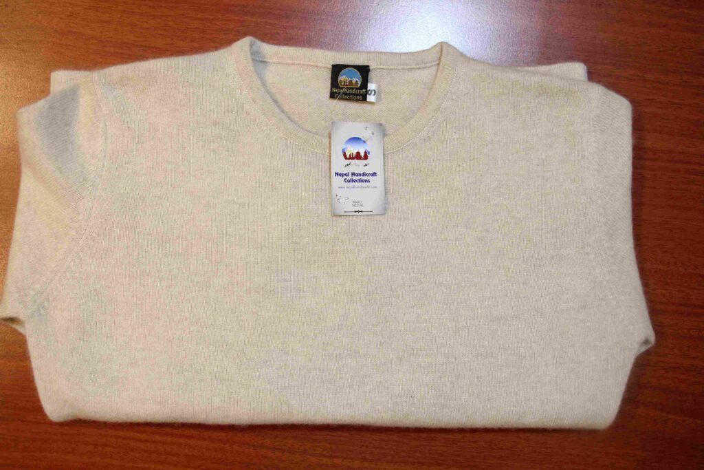 Pure Pashmina Sweater - Nepal Handicraft Collections